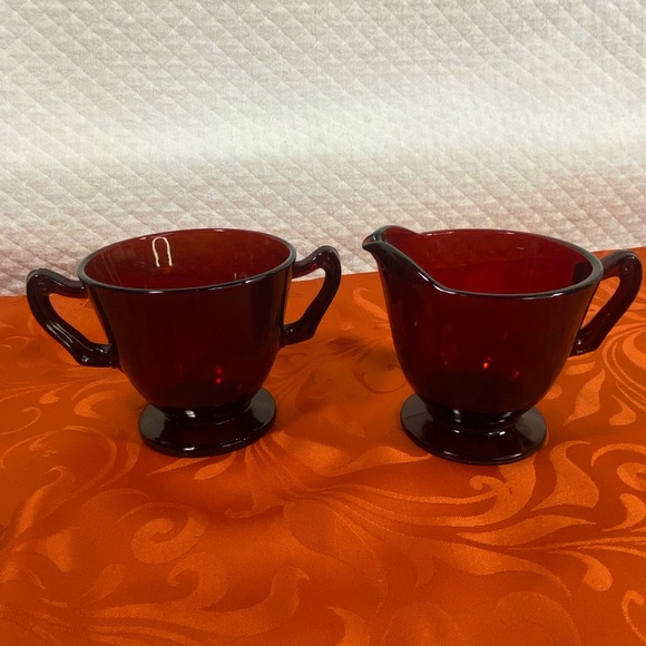 Anchor Hocking | Dining | Anchor Hocking Royal Ruby Red Depression ...